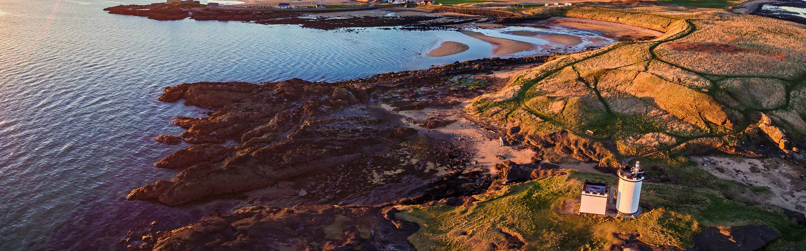 Elie Beach in Fife, Scotland | Elderburn Lodges